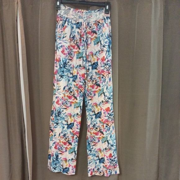 sound/style | Pants & Jumpsuits | Soundstyle New York Paper Bag Floral ...